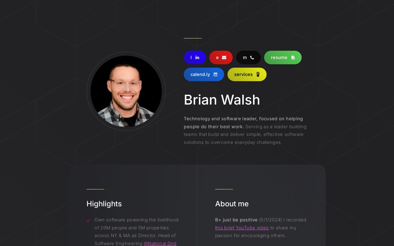 Brian Walsh portfolio